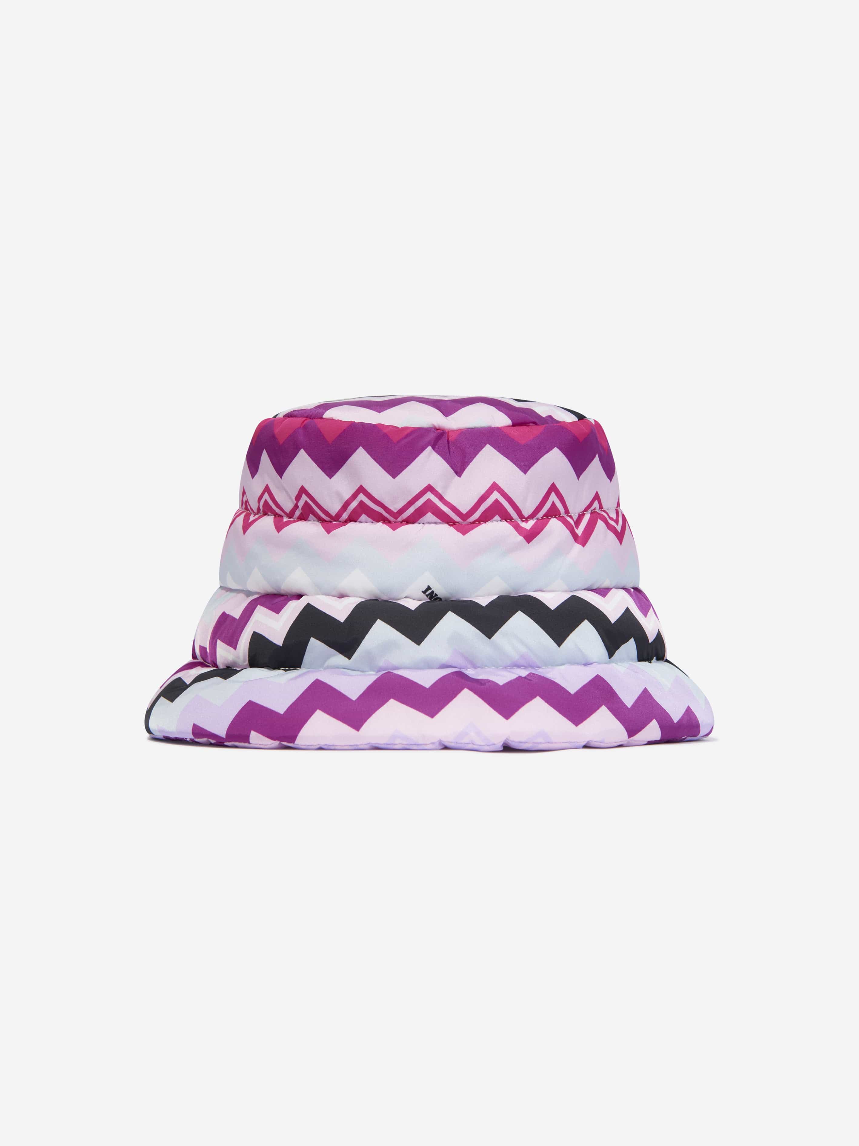 Missoni Girls Zigzag Bucket Hat in Pink | Childsplay Clothing