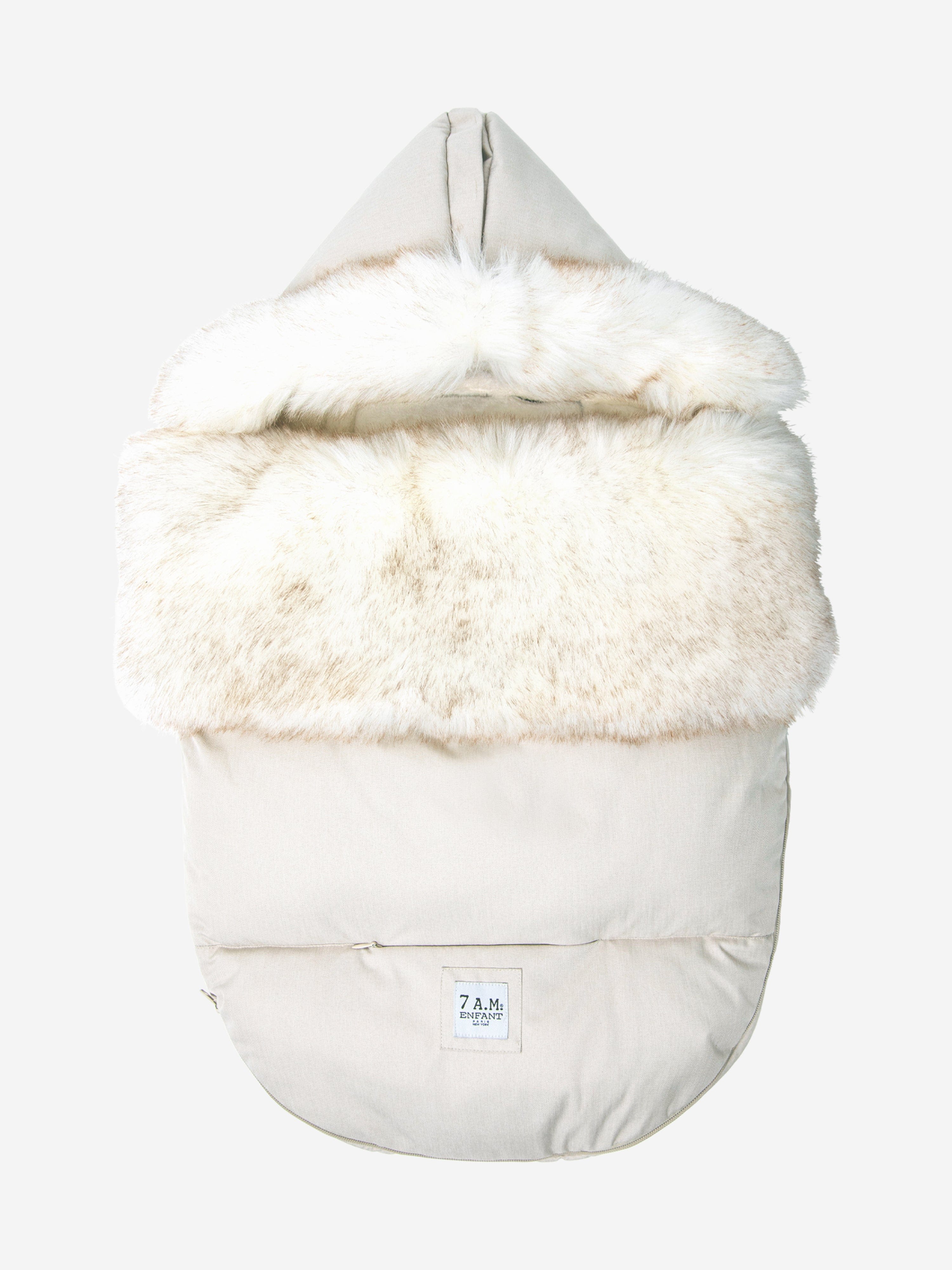 7AM Enfant Baby PlushPOD in Beige | Childsplay Clothing