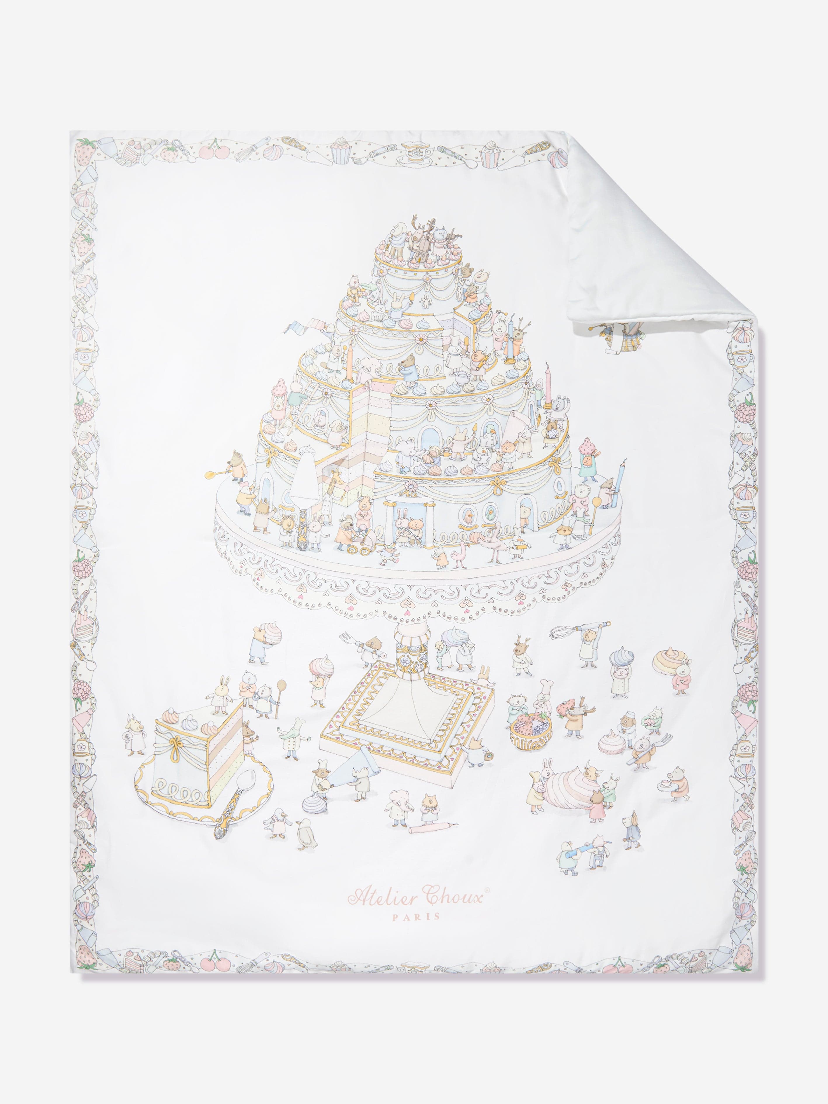 Atelier Choux Baby Le Gateau / Chateau Choux Reversible Quilt in Multi ...
