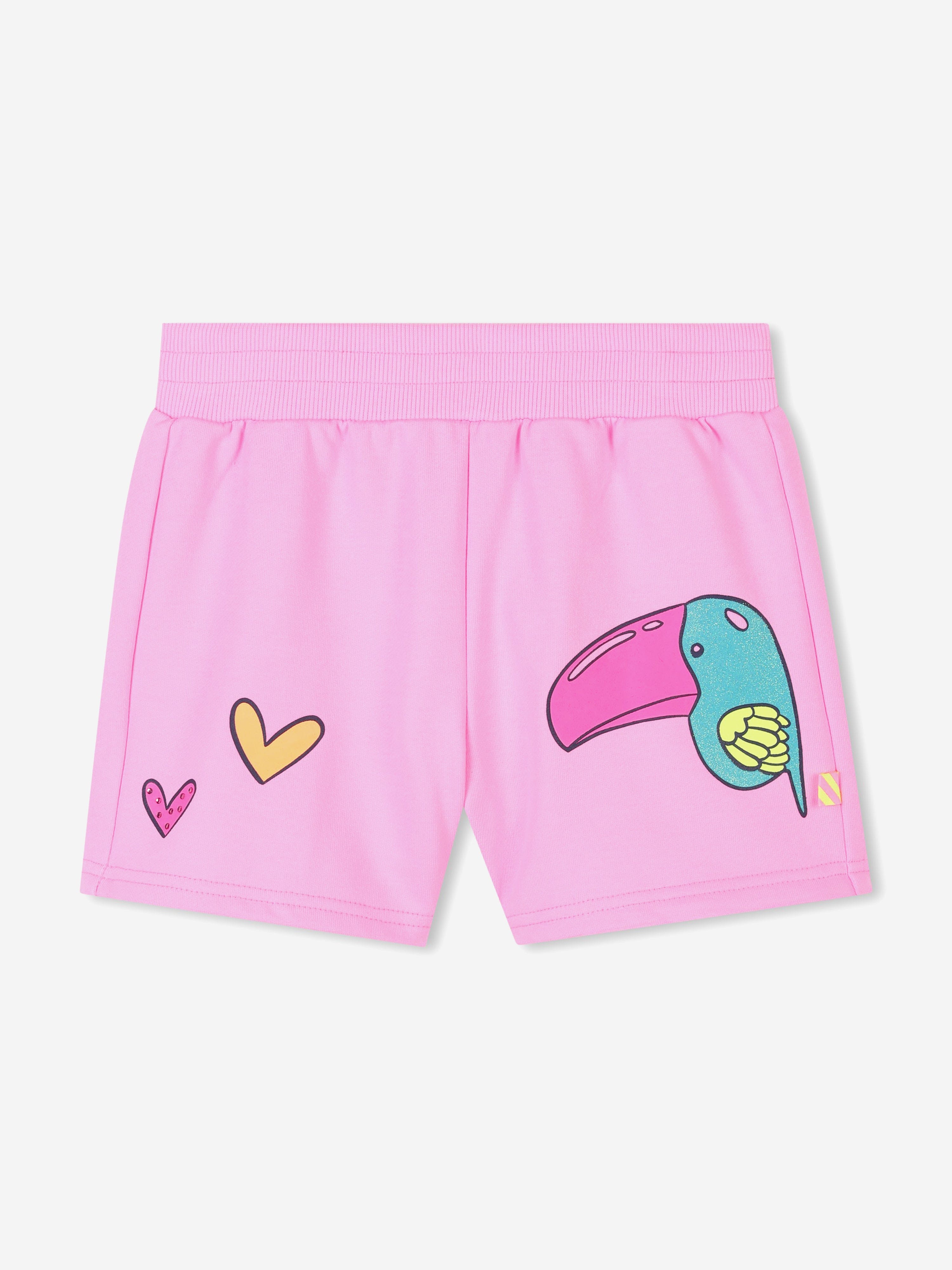 Billieblush Girls Illustrated Shorts in Pink | Childsplay Clothing