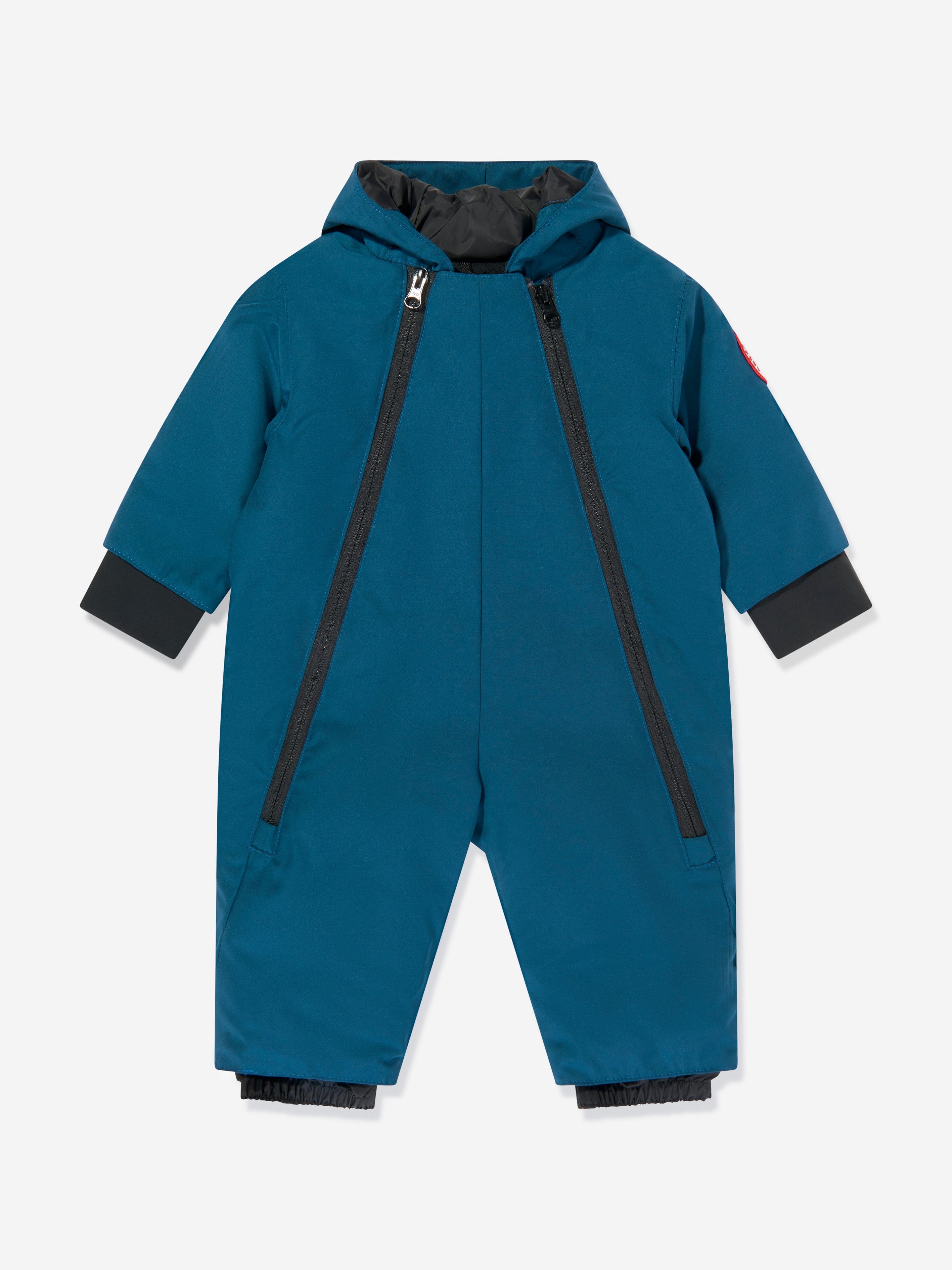 Canada Goose Baby Boys Down Padded Lamb Snowsuit in Navy | Childsplay ...
