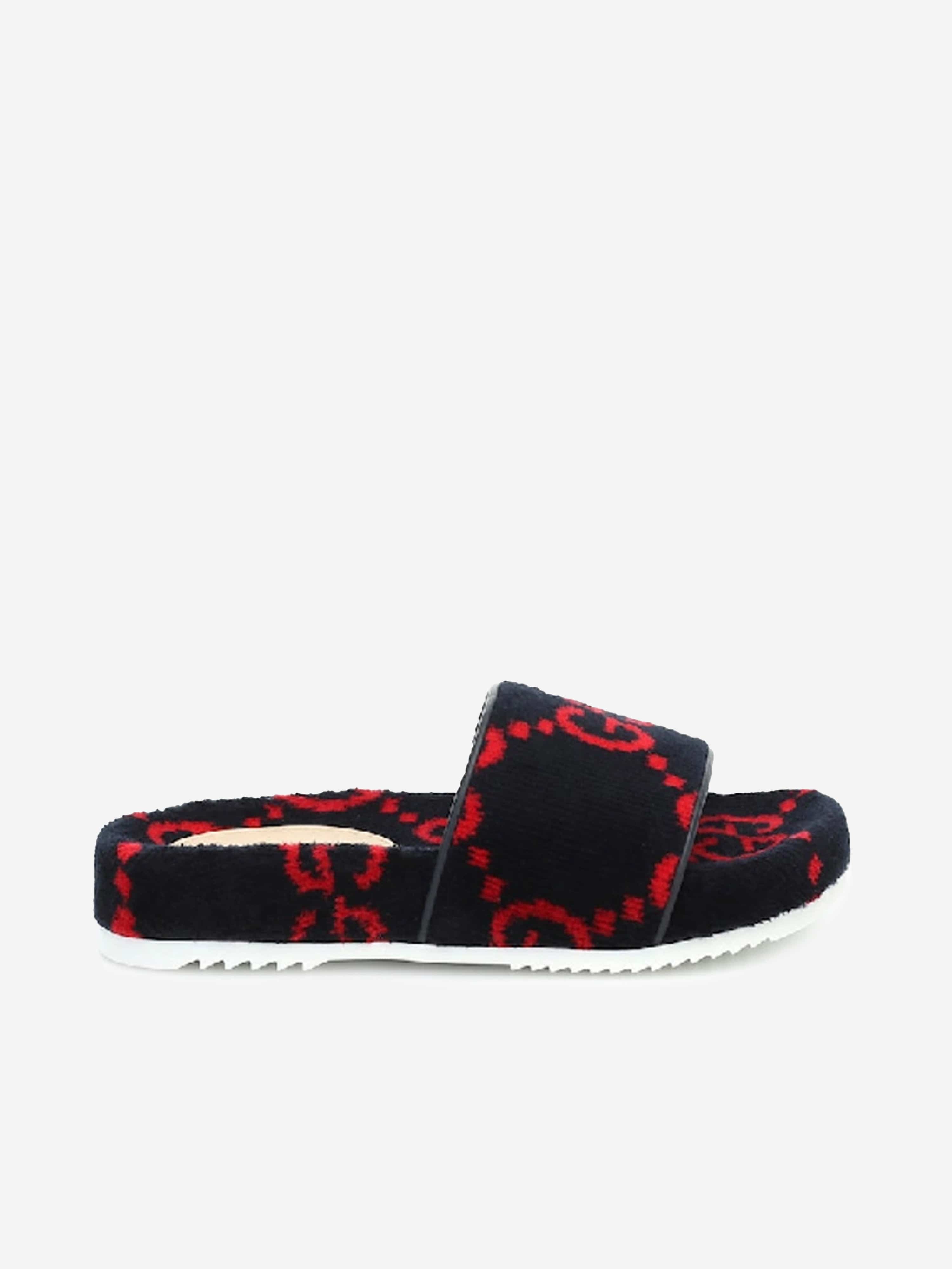 GUCCI Kids Sliders - Terry Cloth Sliders | Childsplay Clothing