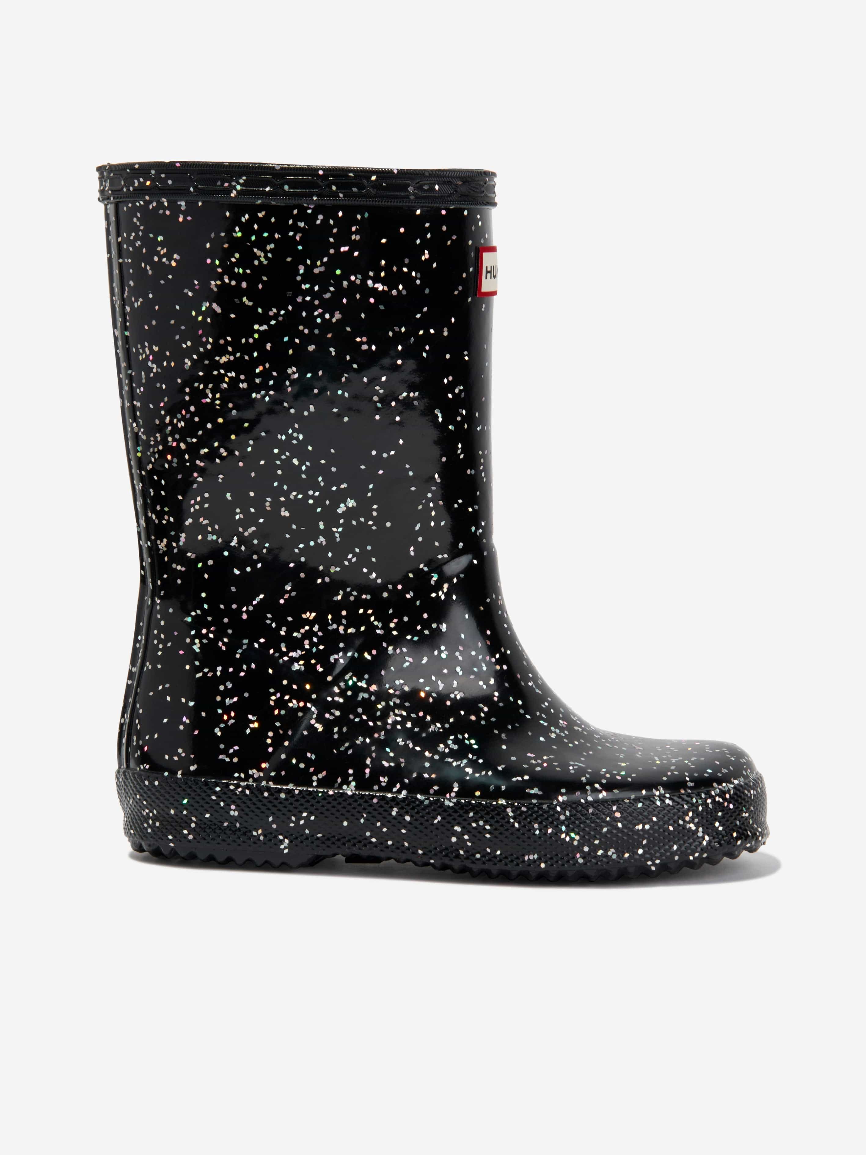 Girls First Classic Giant Glitter Wellies | Childsplay Clothing