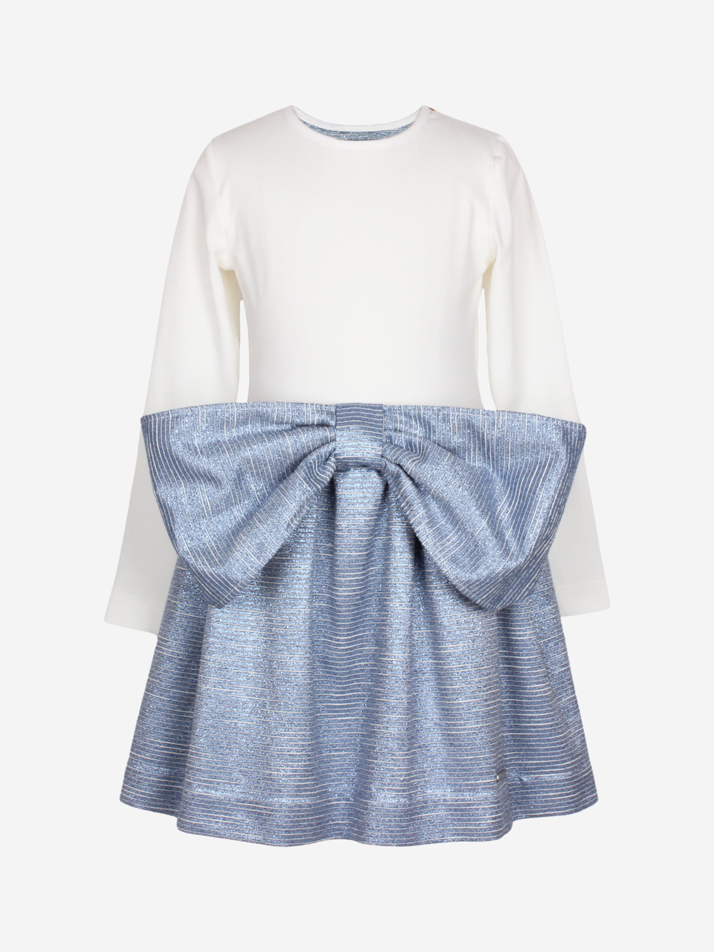 Jessie And James Girls Katlyn Dress in Blue | Childsplay Clothing