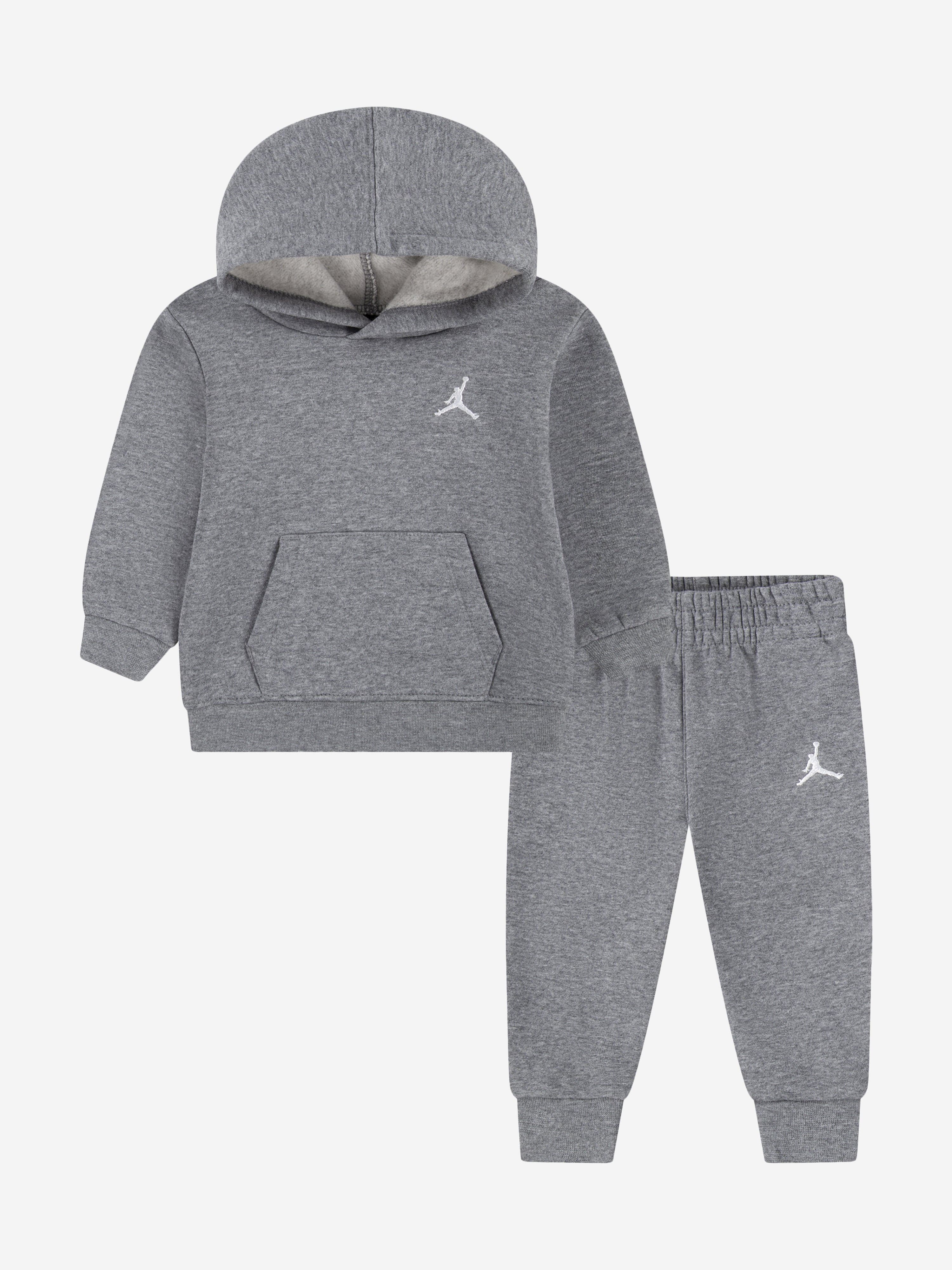 Jordan Baby MJ Brooklyn Tracksuit in Grey | Childsplay Clothing