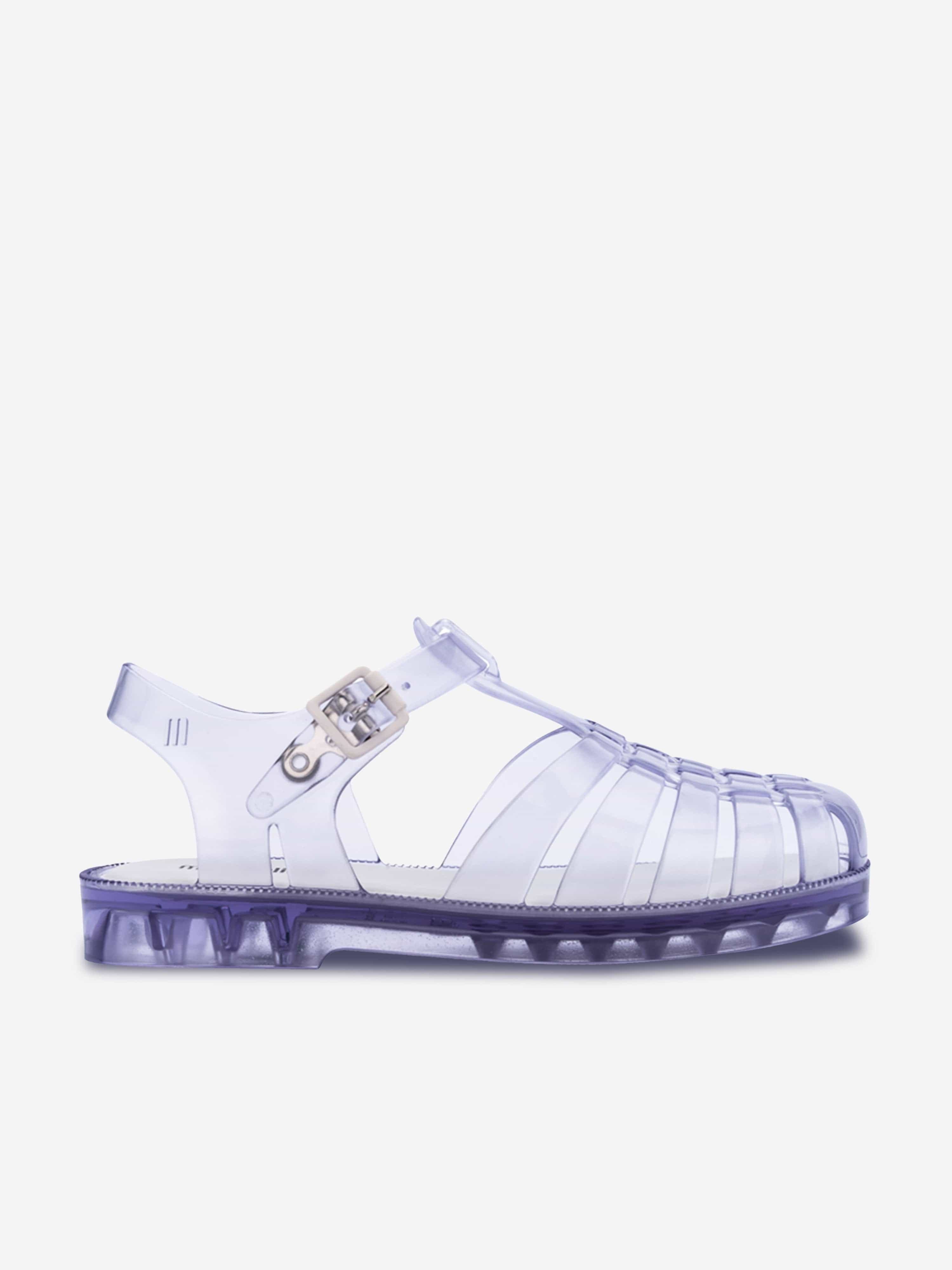 Mini Melissa Girls Possession Sandals in Blue | Childsplay Clothing