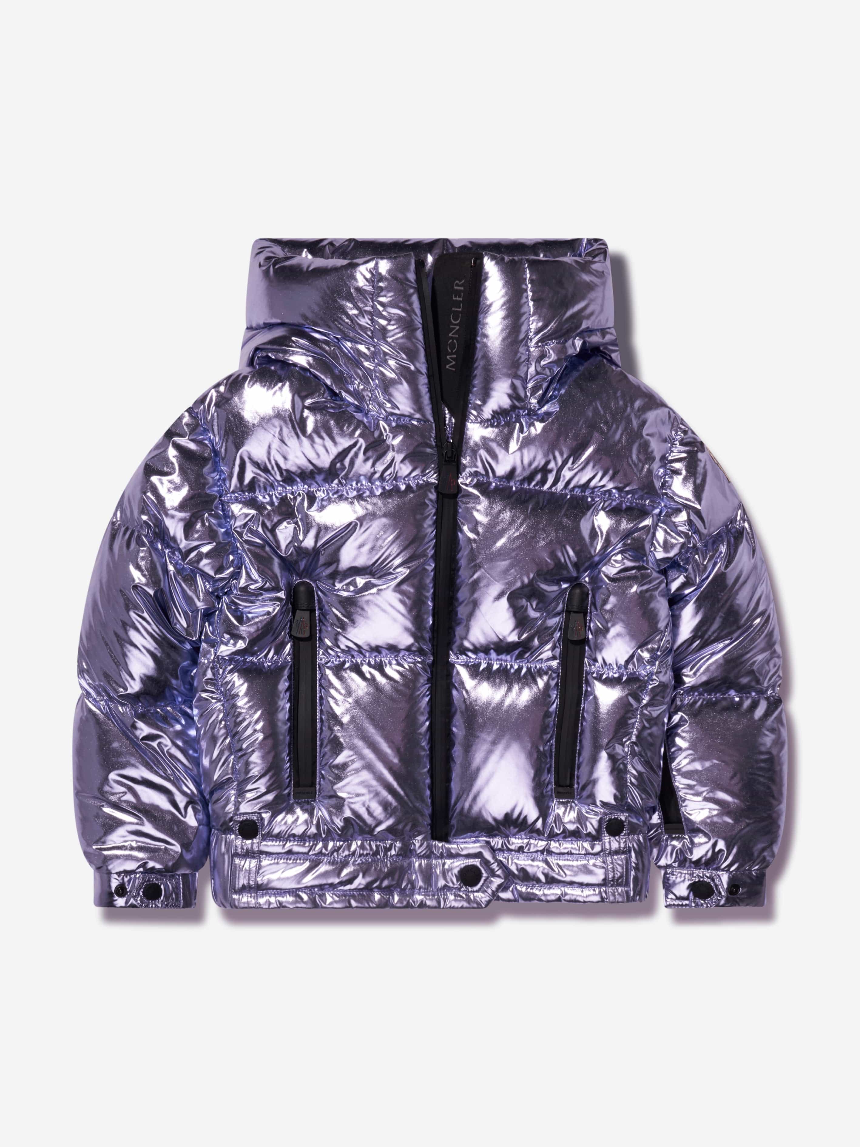 Girls Down Padded Violette Jacket in Purple | Childsplay Clothing