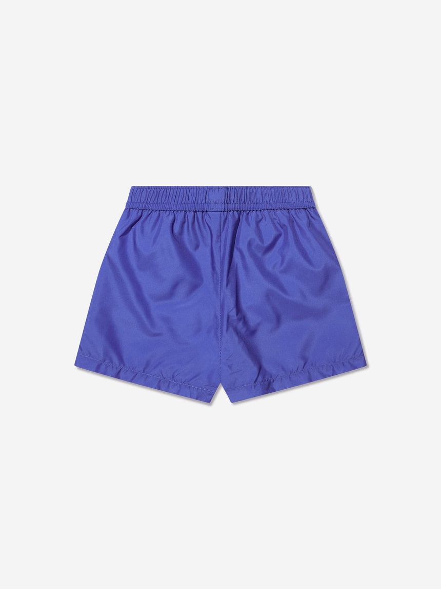 Boys Milano Logo Swim Shorts in Blue | Childsplay Clothing