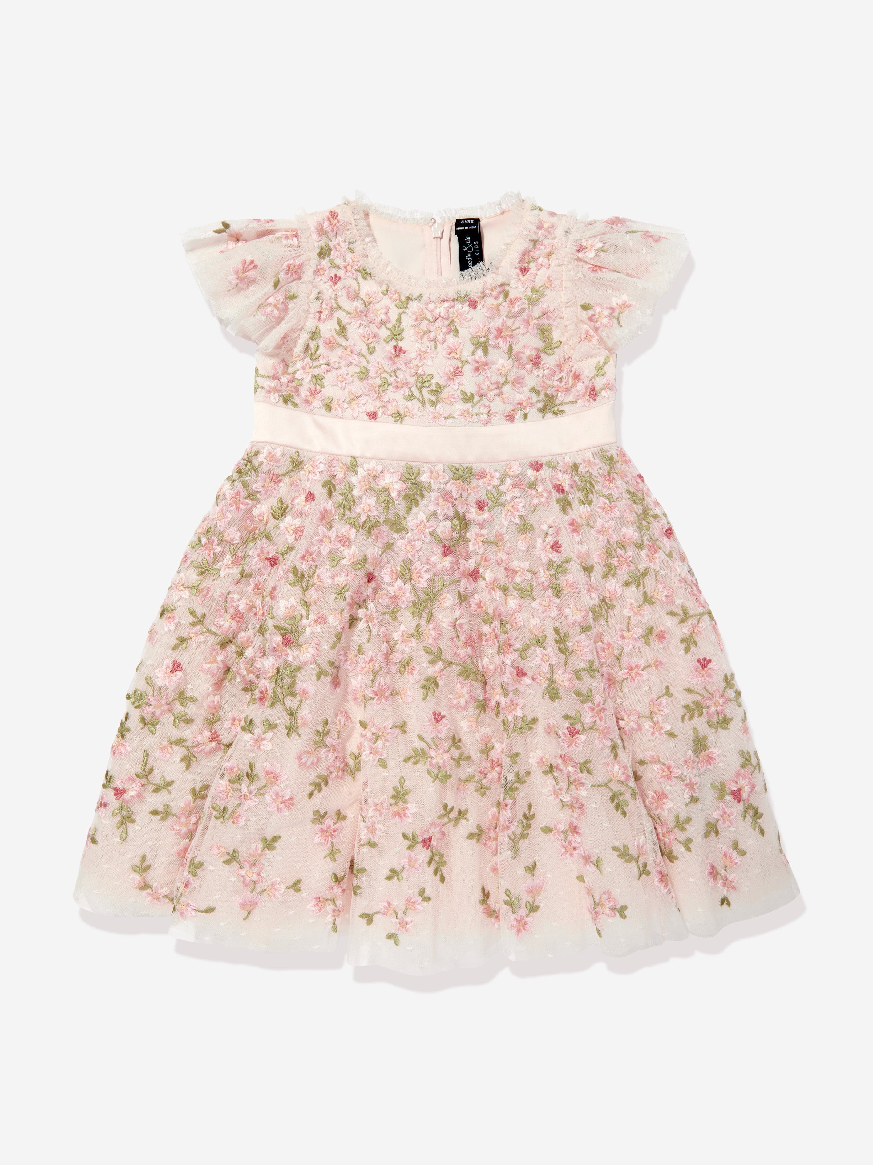 Needle & Thread Girls Everett Bloom Dress in Pink | Childsplay Clothing