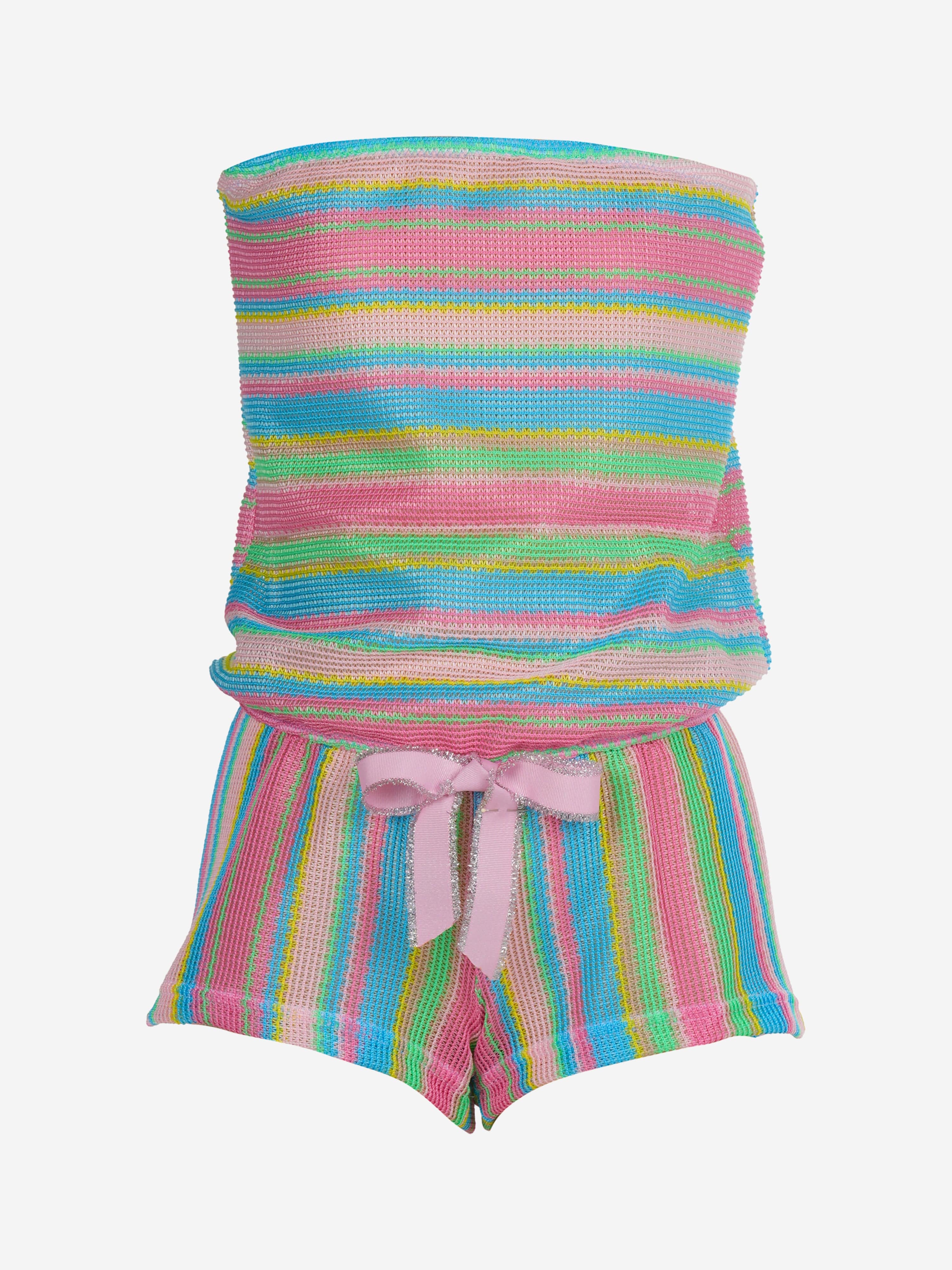 Nessi Byrd Girls Jeannie Playsuit in Multicolour | Childsplay Clothing