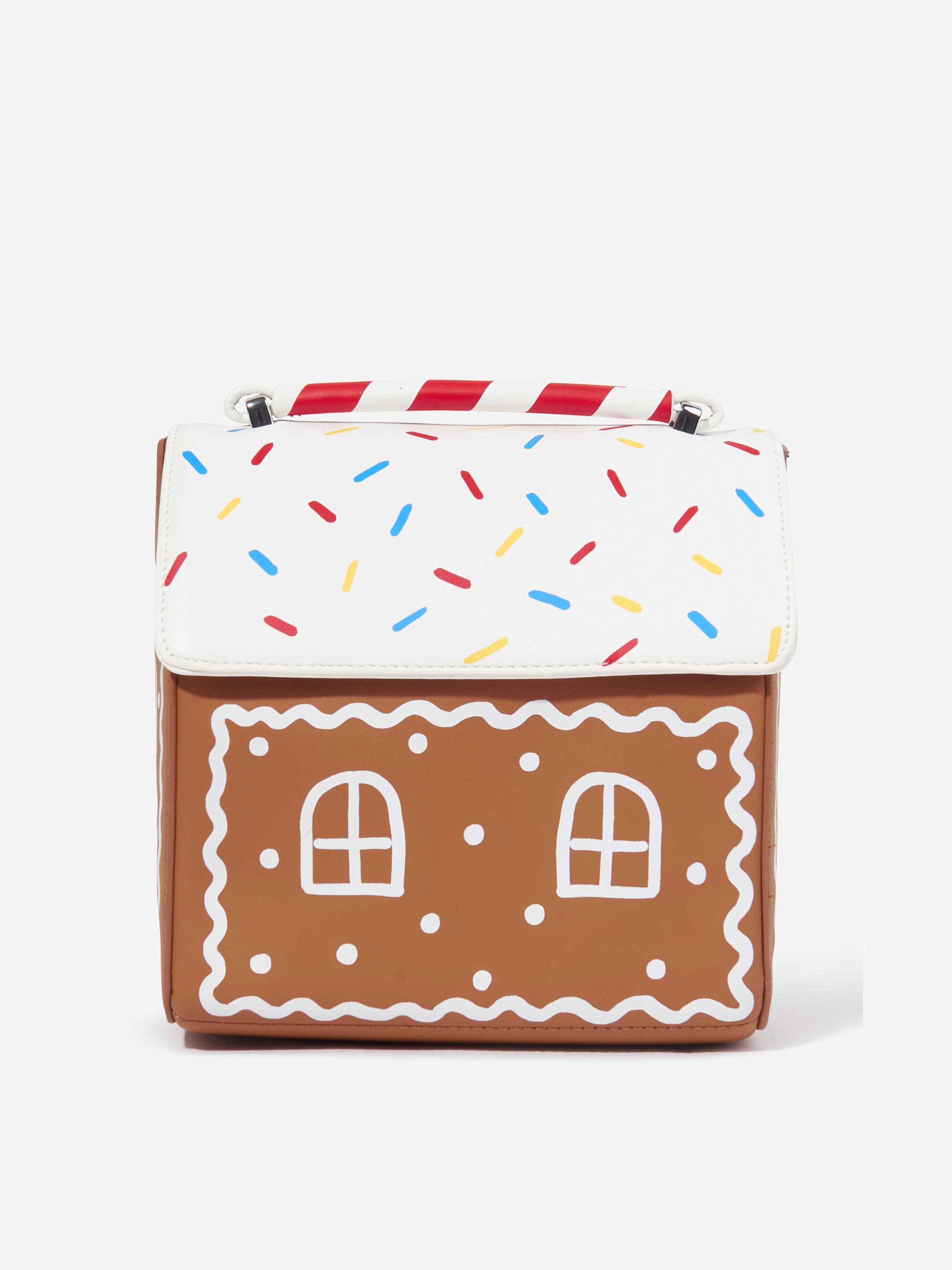 Girls Gingerbread House Handbag in Brown | Childsplay Clothing