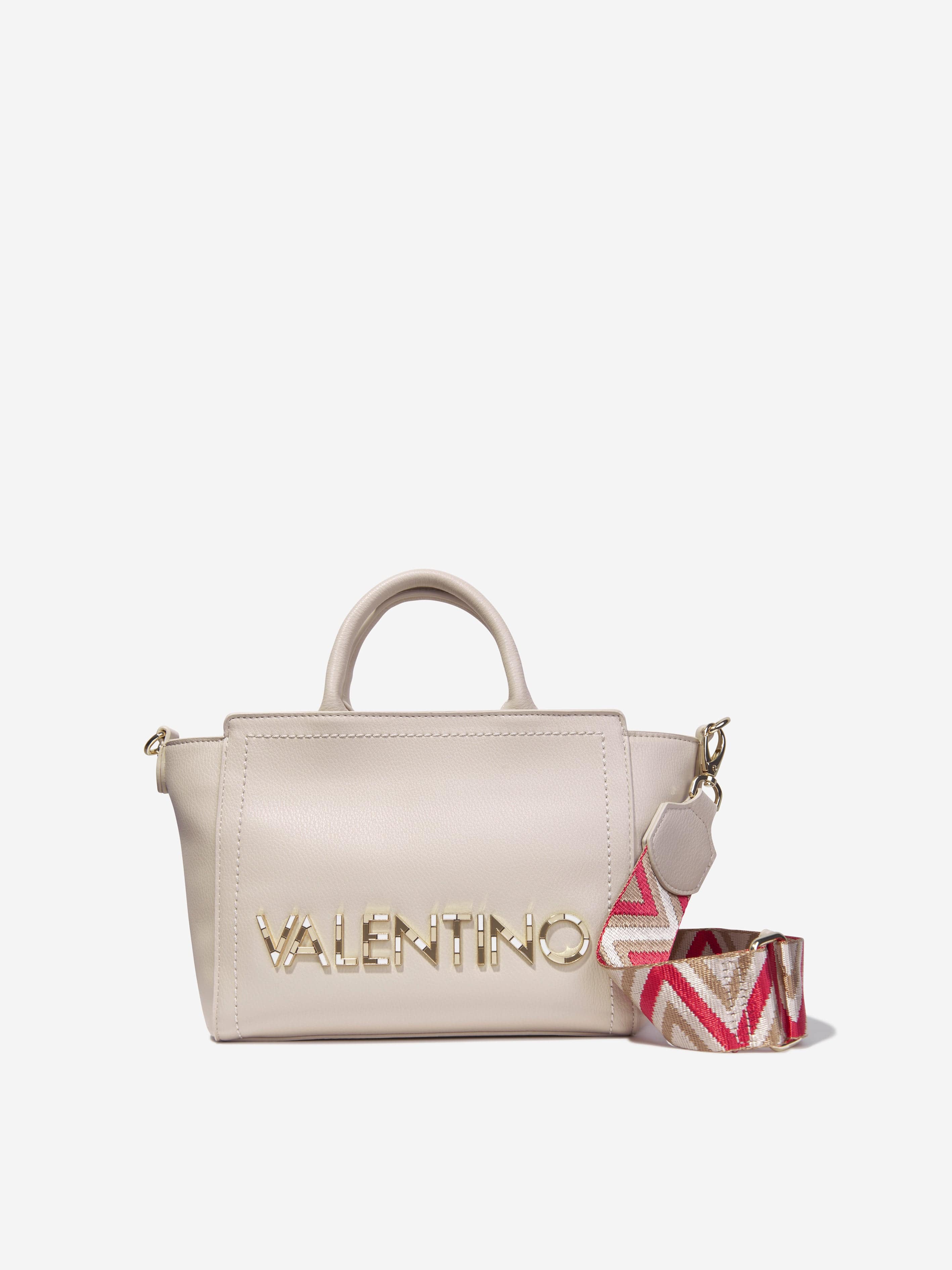 Valentino Girls Sled Tote Bag in Beige (W: 13.5cm) | Childsplay Clothing