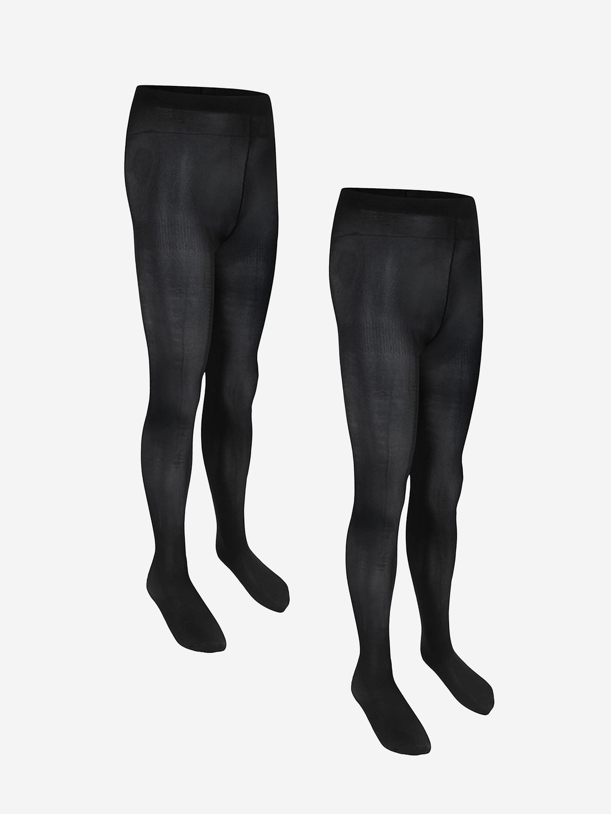 Zeco Girls School Opaque Tights (2 Pack) in Black | Childsplay Clothing